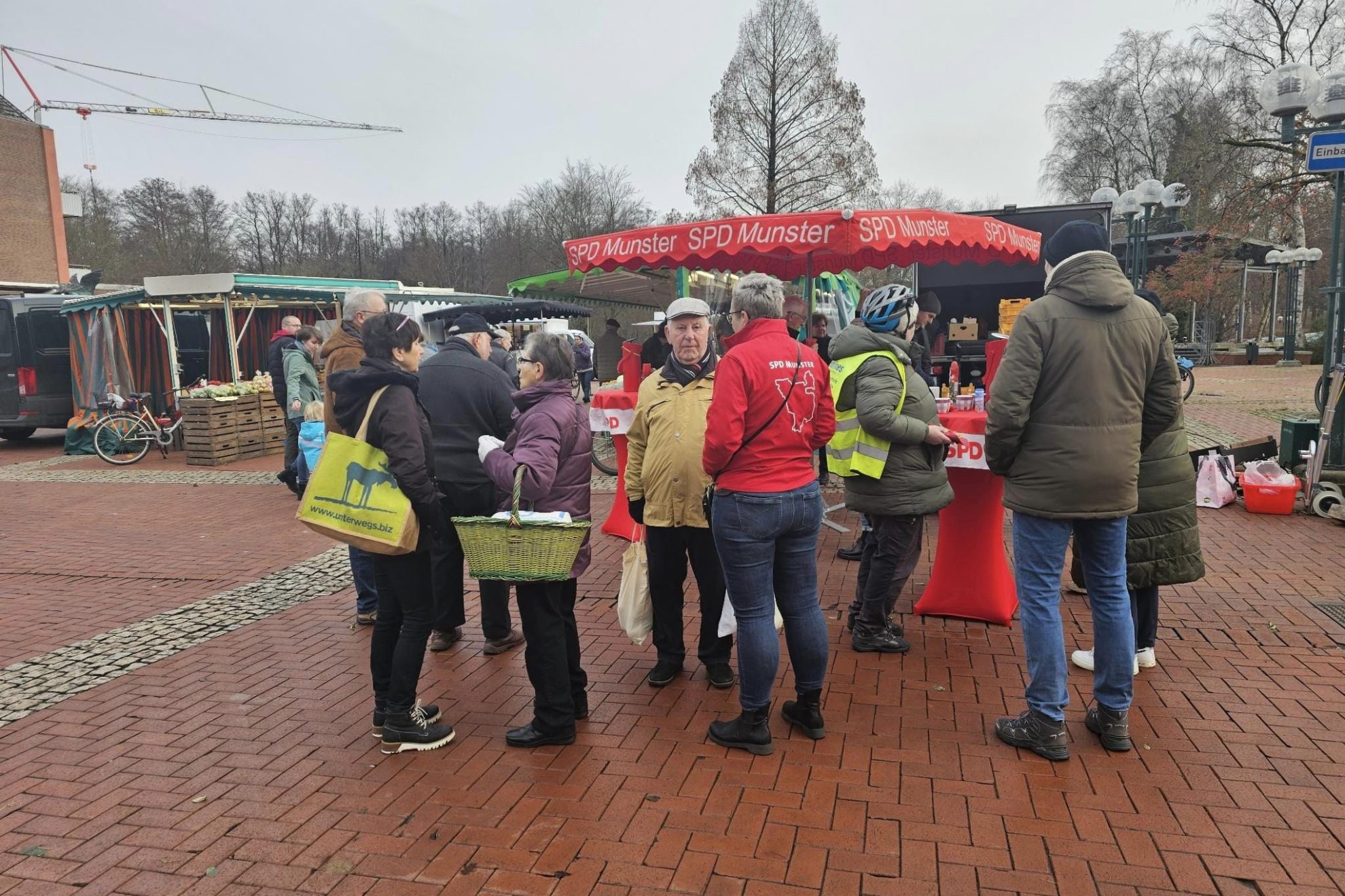 Vorweihnachtlicher Infostand der SPD Munster › Ortsverein